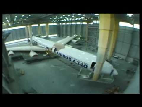 Airbus A340-600 Final Assembly Video [HQ] - YouTube