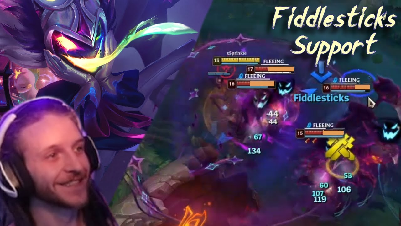 HOW2CARRY INTING MIDLANERS - Fiddlesticks Support - xSprinkle Streams - YouTube