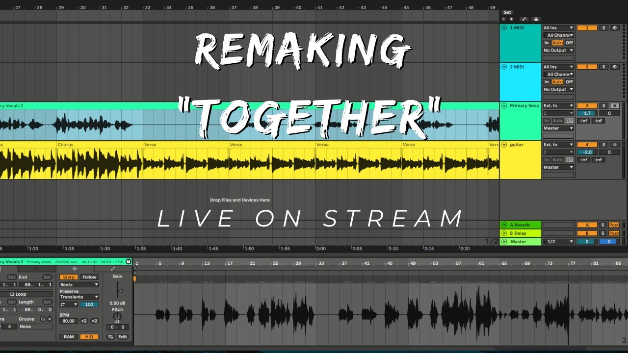 Remaking "Together" Live on Stream! - YouTube