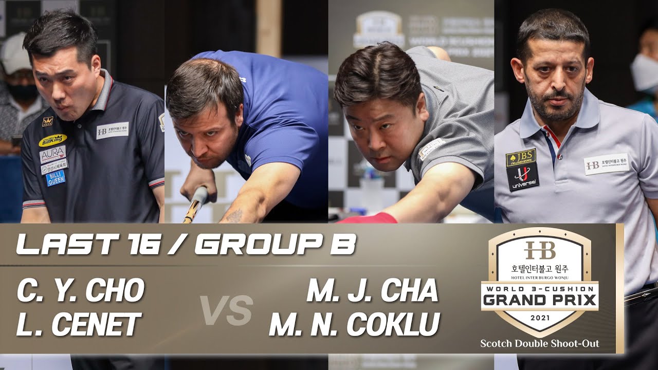 [Hotel Inter burgo Wonju W3GP] Shoot-Out / Last 16 - C.Y. CHO,L.CENET ...