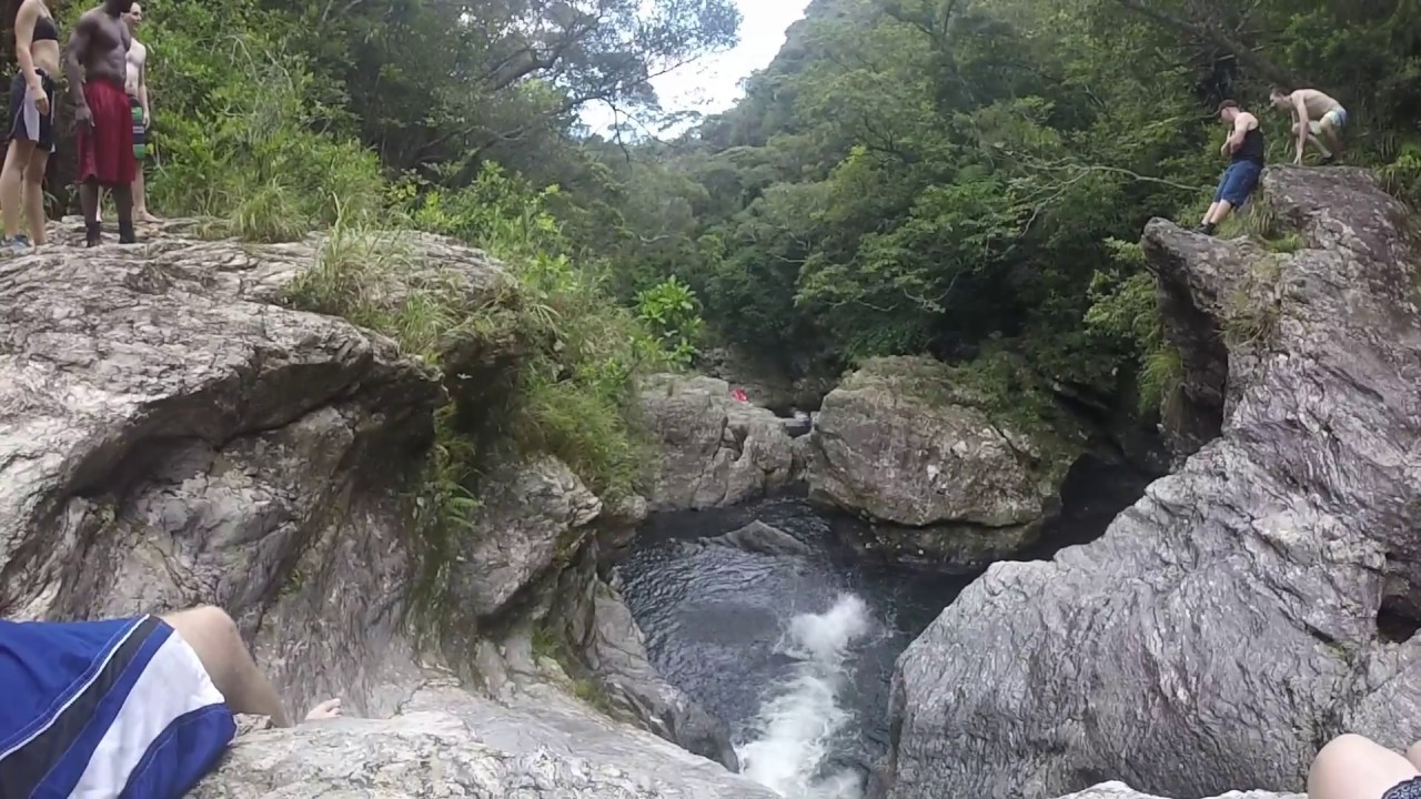 Aha Falls Okinawa 2015 - YouTube