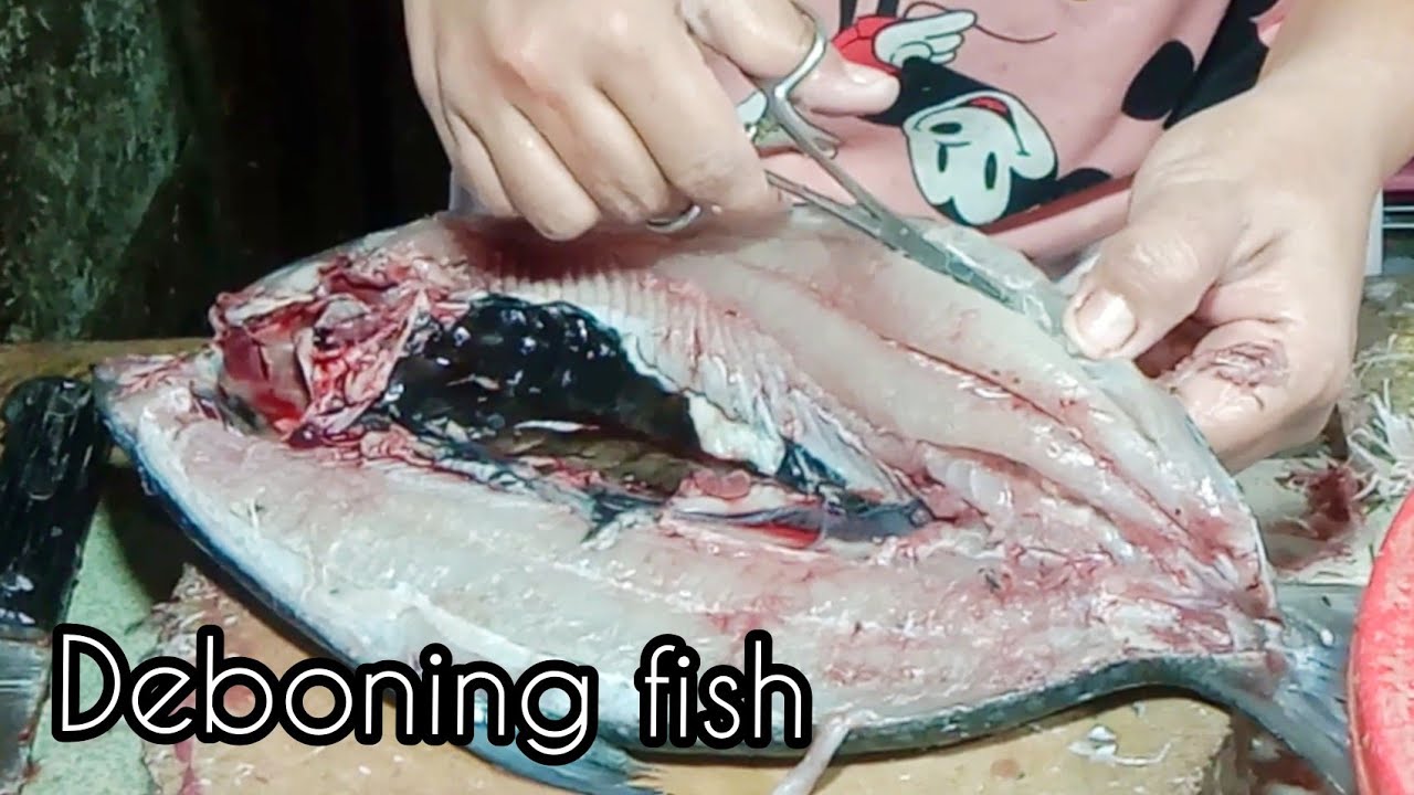 HOW TO DEBONE A FISH | DEBONING MILK FISH | BANGUS - YouTube