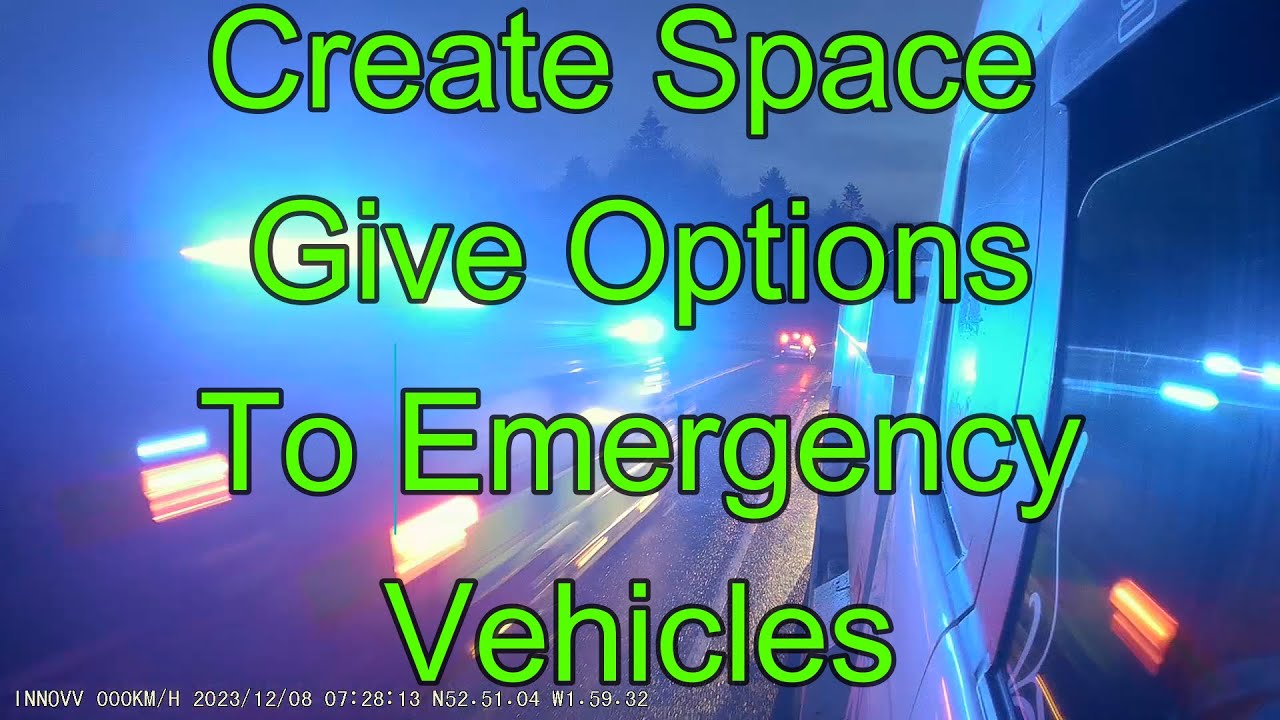 Ambulance Fail and Win. Give Options To Emergency Vehicles. What's Your ...