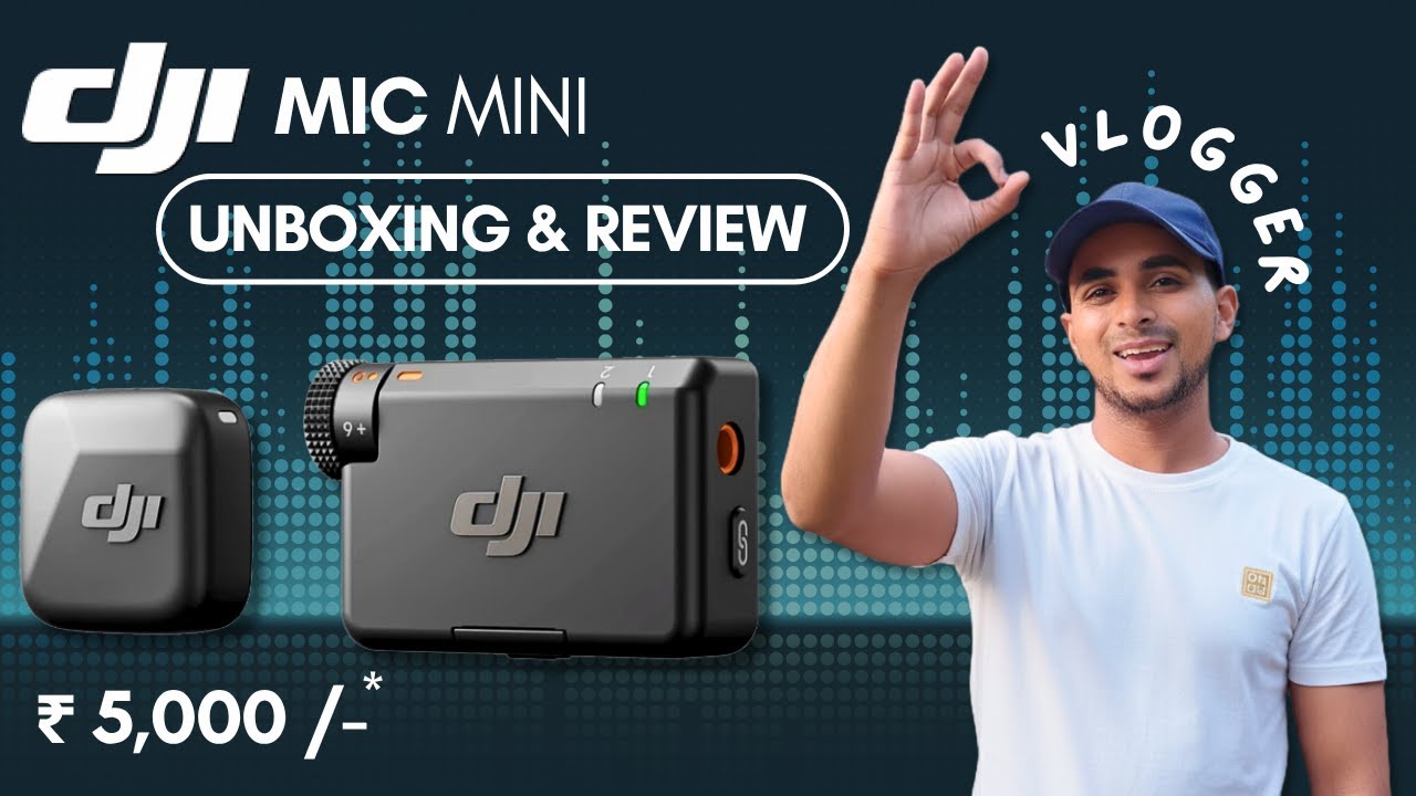 DJI Mic Mini Unboxing & Review 🔥 | Best Budget Wireless Mic for ...