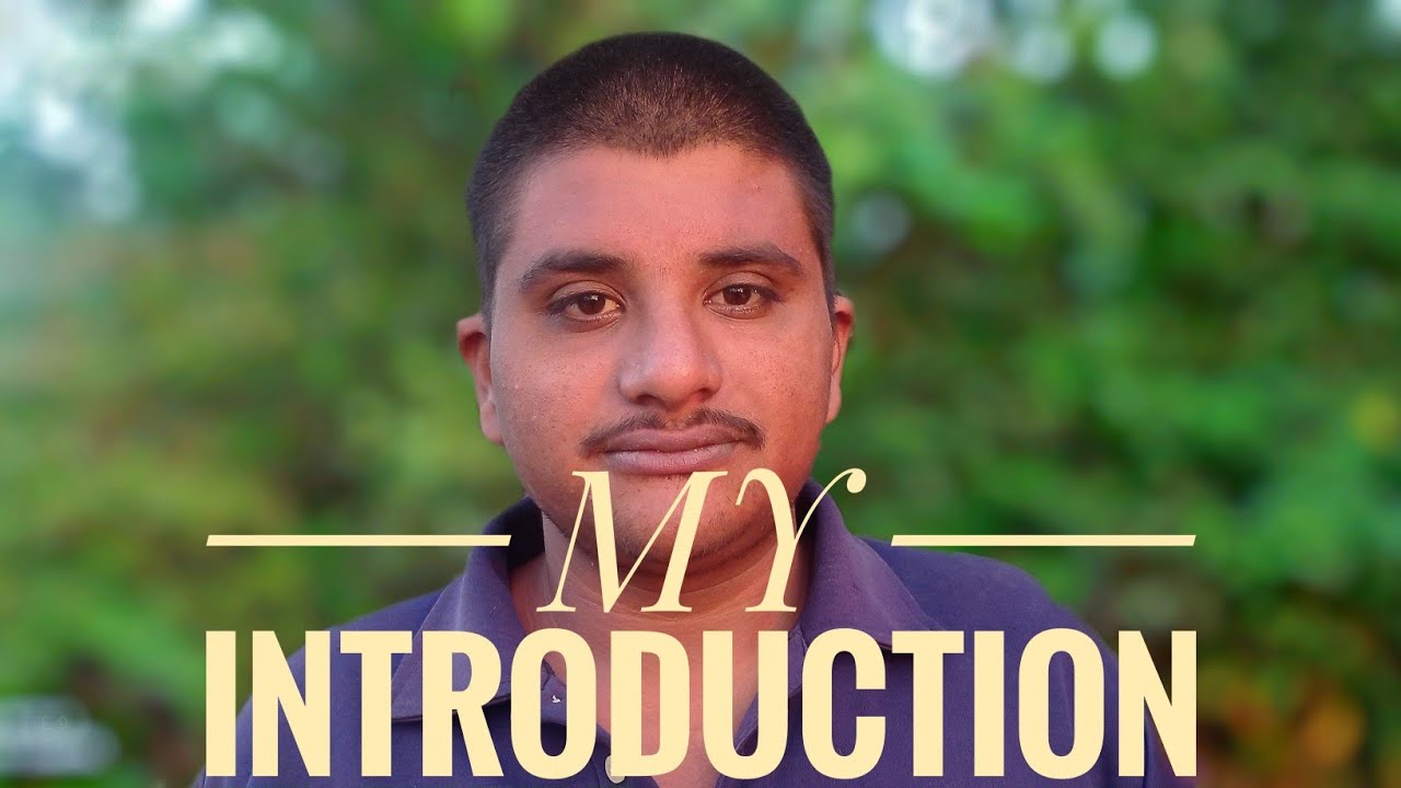 mera introduction - YouTube