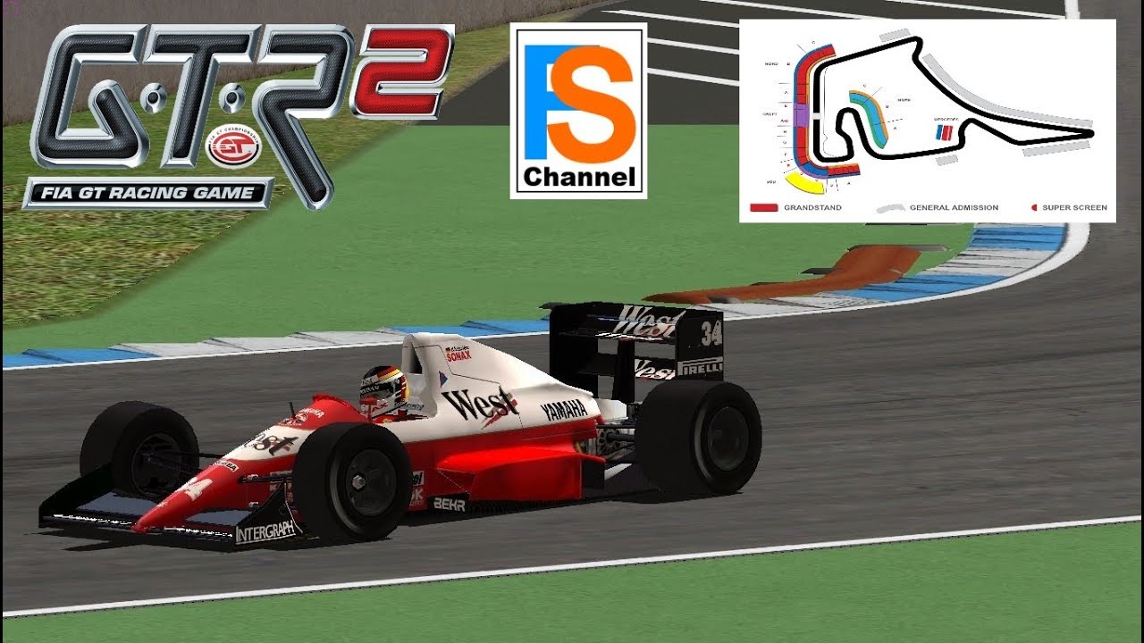 F1 1989 Zakspeed Yamaha OX88 V8 - YouTube