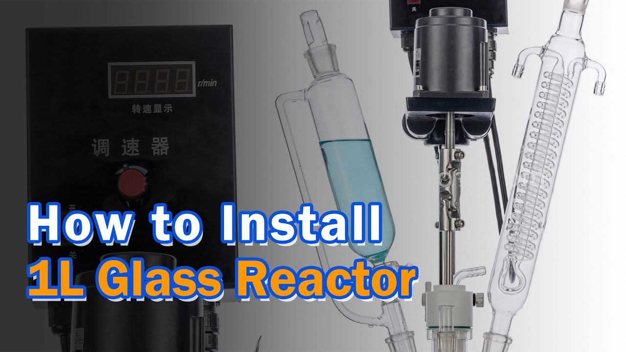 How to Install 1L Glass Reactor - LABOAO - YouTube