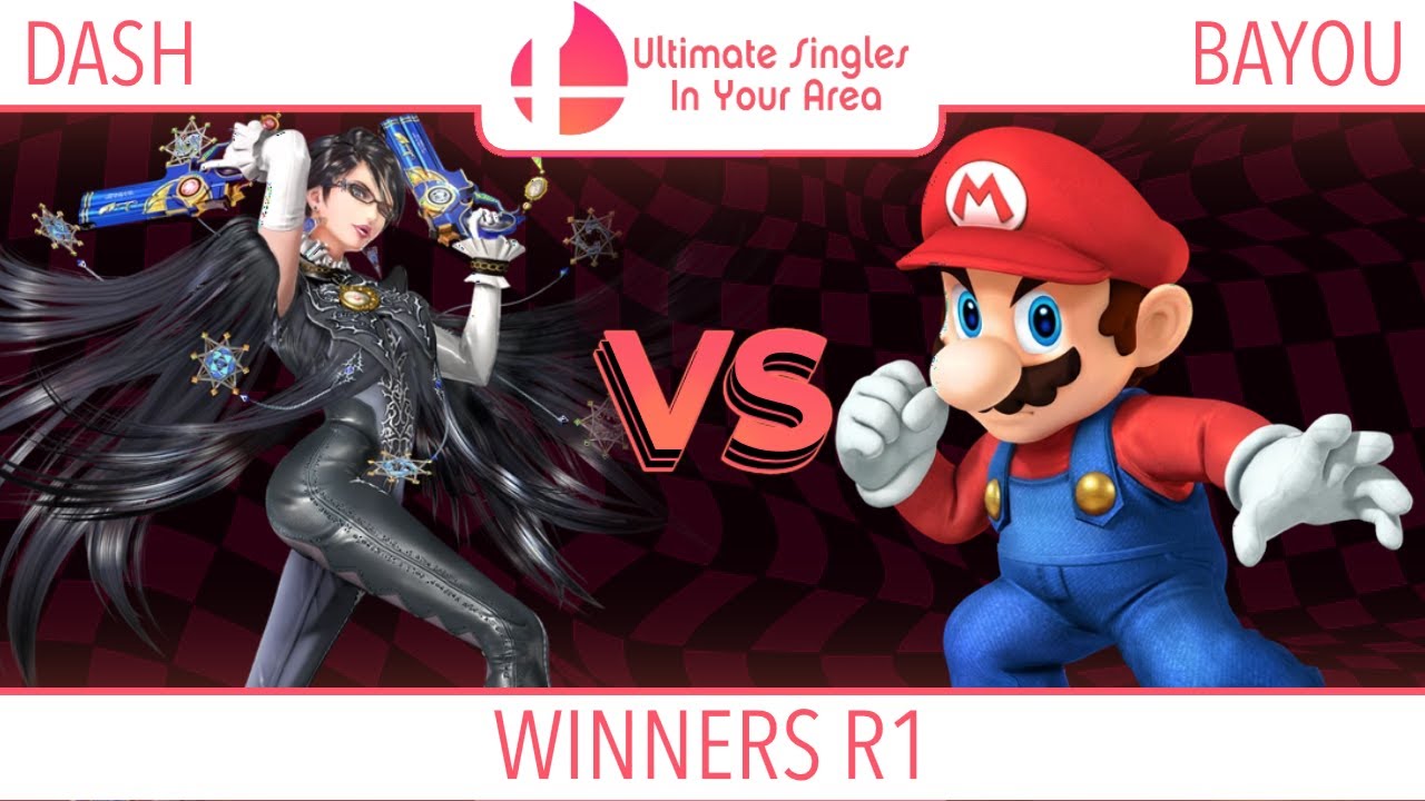 Dash (Bayonetta) vs Bayou (Mario) - Ult Singles In Your Area 95 SMASH 4 ...
