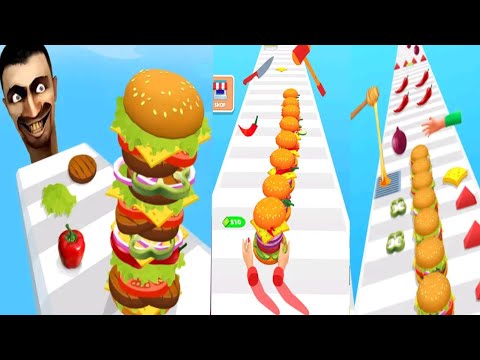 New Burger Game Runner Game Burger Stack Run Game Run Game Burger Game ...
