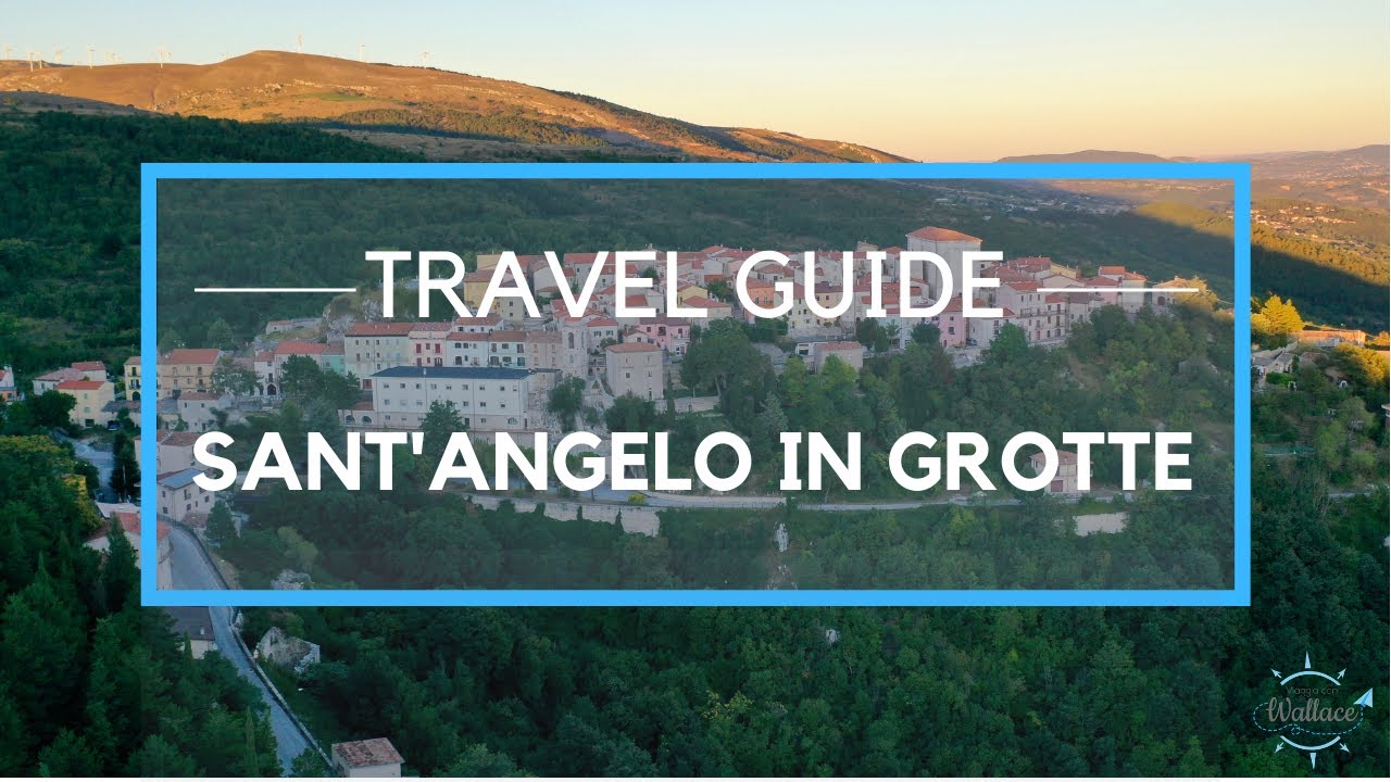 Grotto Sant Angelo Abruzzo Italy Map Monte Sant'Angelo