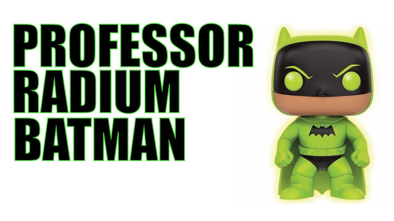 Professor Radium Batman Funko Pop Review - YouTube