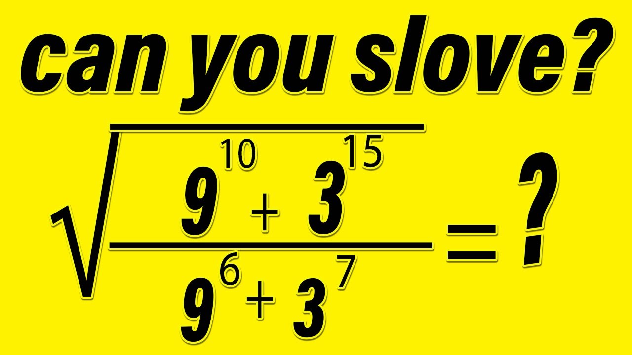 Interesting And Simple Square Root Math - YouTube