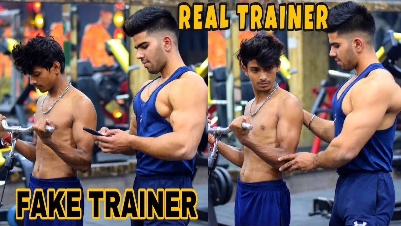 DIFFERENCE BETWEEN REAL TRAINING OR FAKE TRAINING WITH TRAINER OR ...