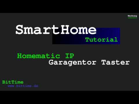 Homematic IP Garagentor Aktor/Taster Aufbau Bausatz - YouTube