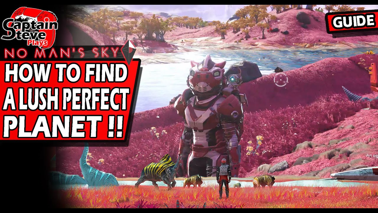 No Man's Sky - How I Find The Perfect World - Lush Star Bramble Planets ...