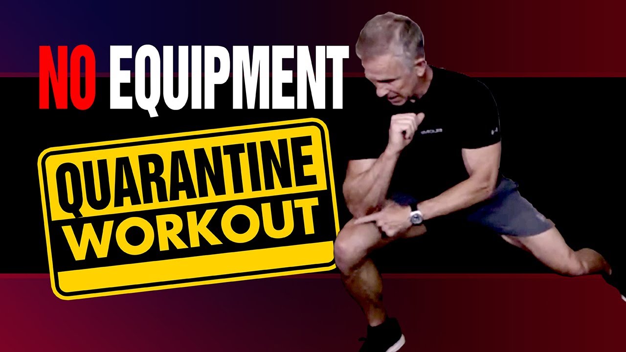 10 Minute Quarantine Bodyweight Workout (NO EQUIPMENT NEEDED!) - YouTube