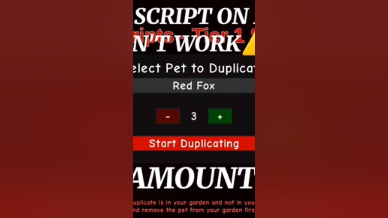 🍏New How to dupe pet in GAG script (KEYLESS)🍏 #roblox #growagarden #delta - YouTube