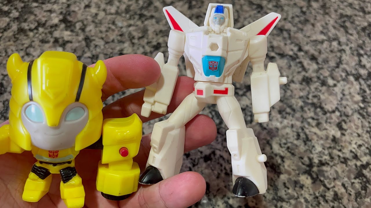 TRANSFORMERS MC DONALDS JETFIRE E BUMBLEBEE - YouTube