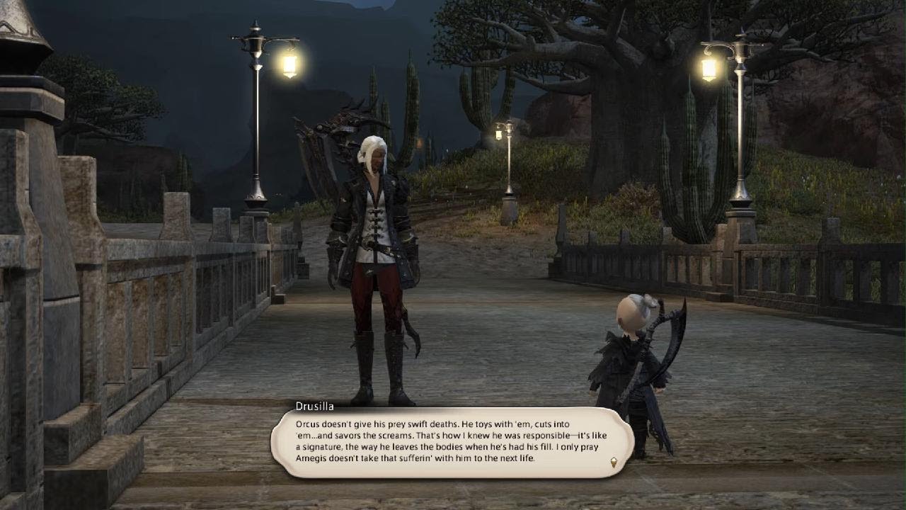 FINAL FANTASY XIV Online Endwalker - Drusilla & Orcus - Reaper Training ...