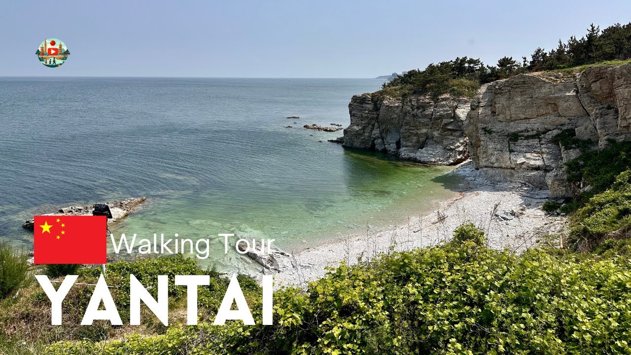 4K Sunny Day Walk on Yangma Island - Beautiful Coastline and Forest ...