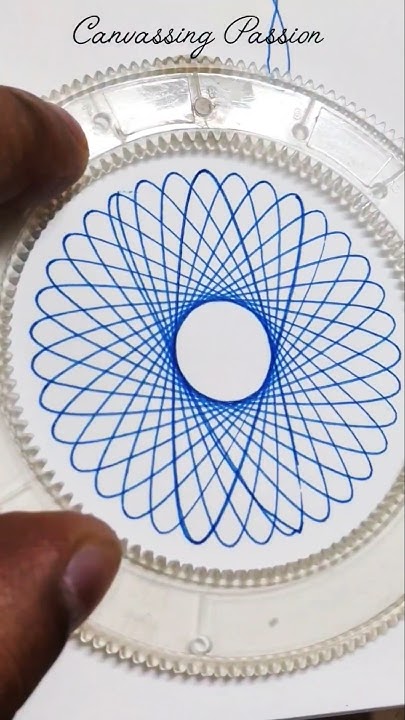 Basic but beautiful #spirograph #shorts #lineart #art #2025 - YouTube