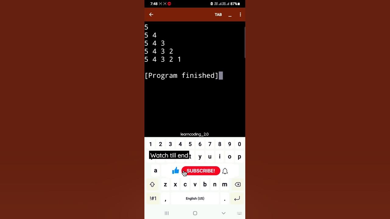 New Shortvideo Trending Viralnumber Pattern Java Youtubeshorts
