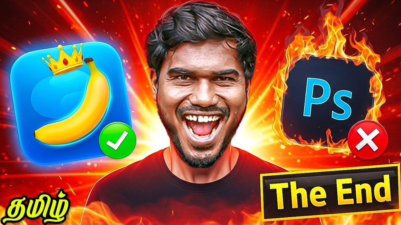 Photoshop is DEAD? Nano Banana Just Took Over 👑🔥 - YouTube