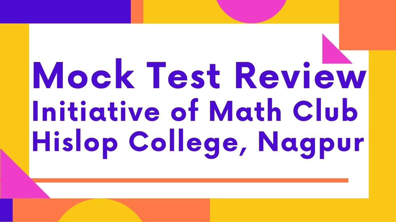 Mock Test Review - YouTube