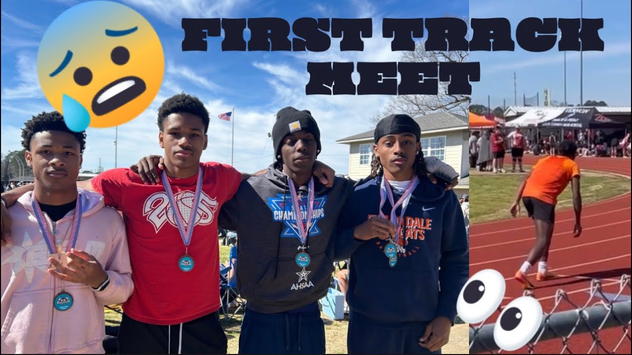 FIRST TRACK MEET EVER!!🏃🏾‍♂️💨… - YouTube