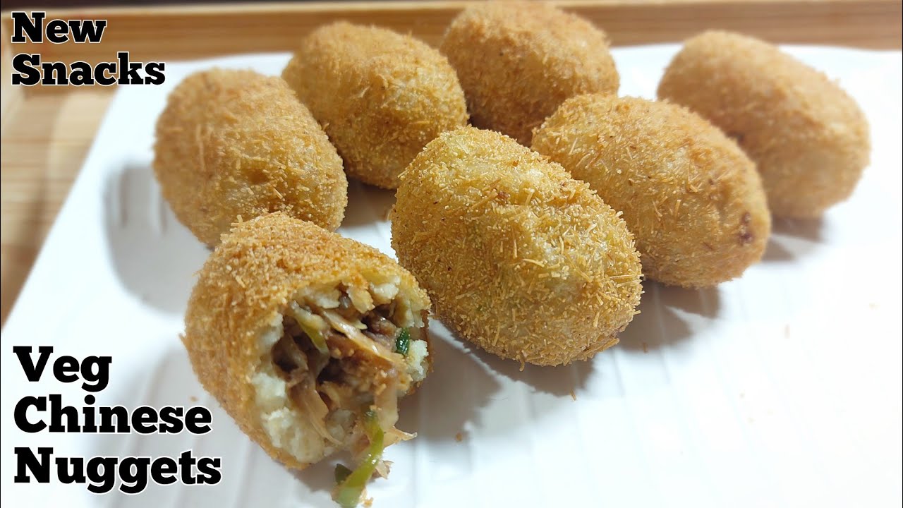 veg chinese nuggets|nuggets recipe|new recipe 2020|evening snacks ...