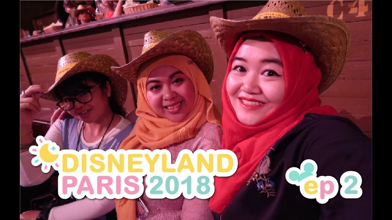 Disneyland Paris 2018 | Princesses in the Wild West - YouTube