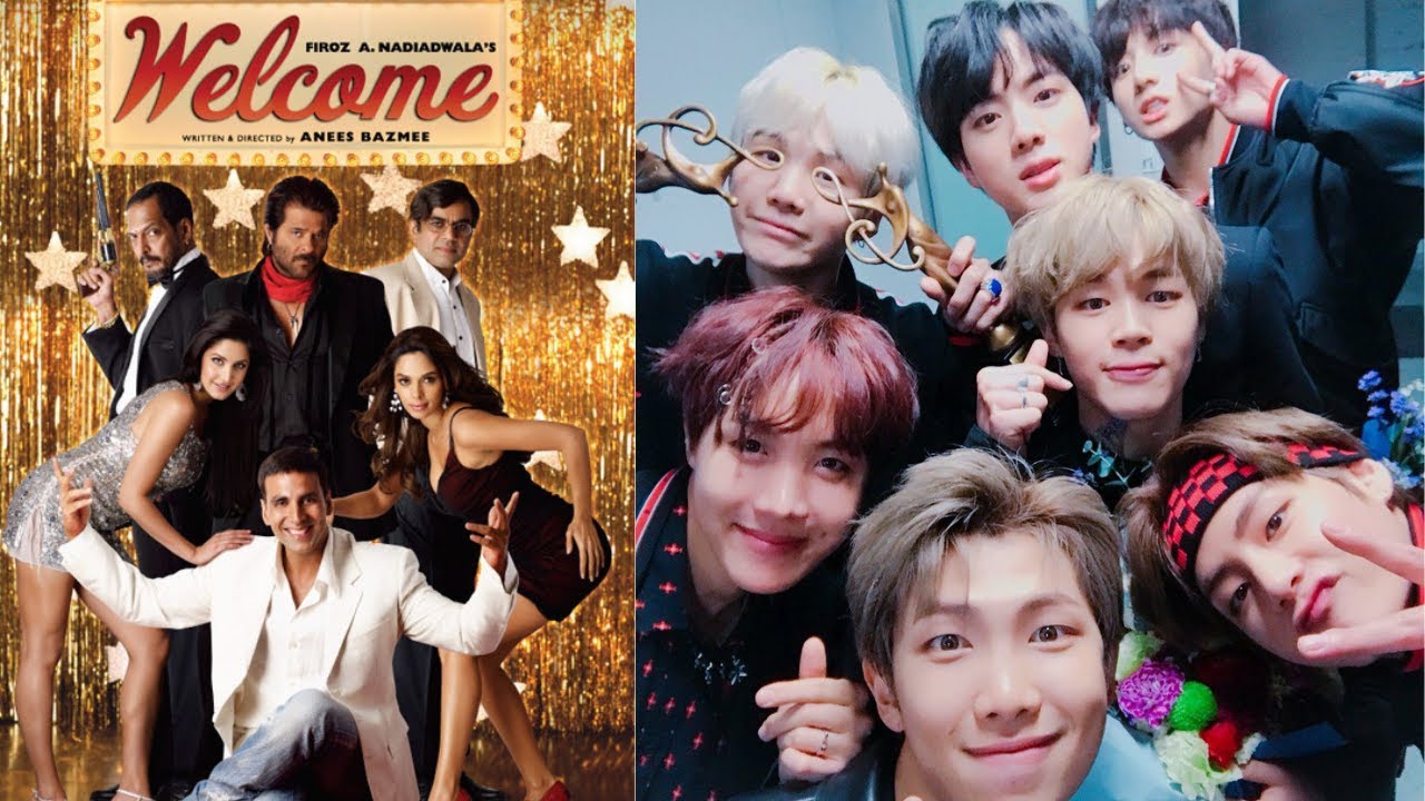 WHAT IF BTS were are part of Welcome movie? | Welcome x BTS - YouTube