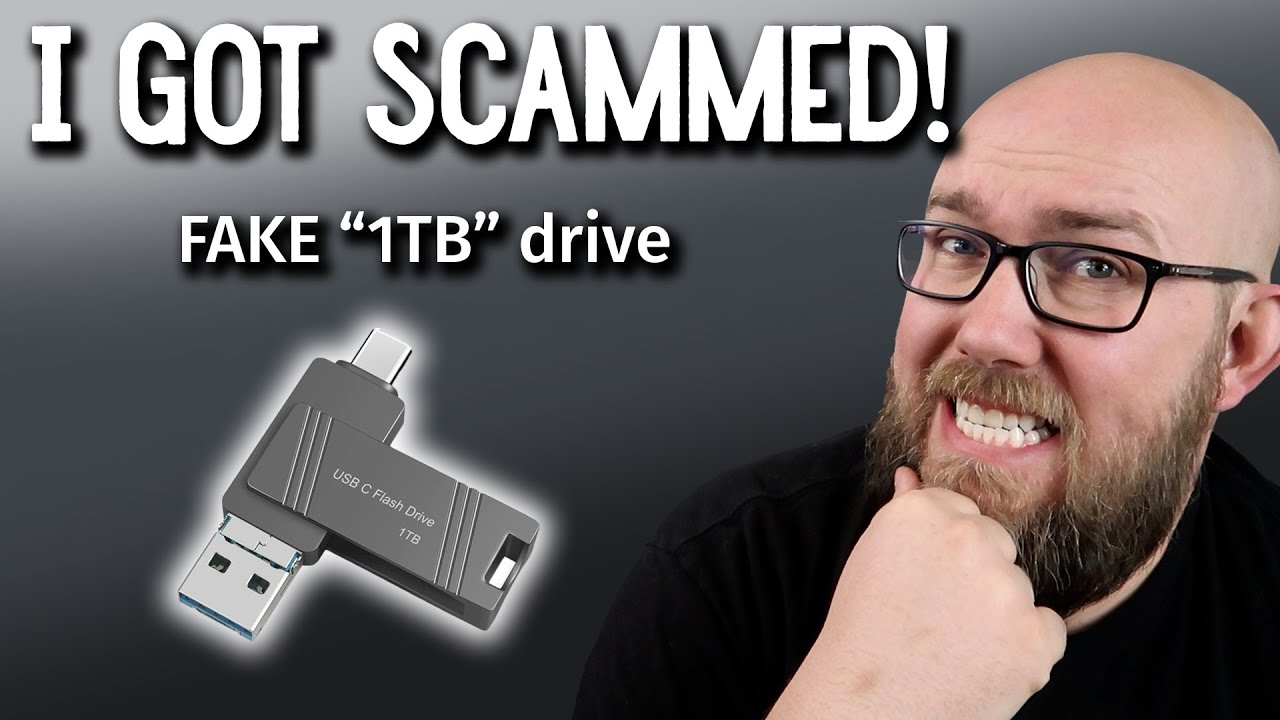 I got scammed With a 1TB flashdrive - YouTube