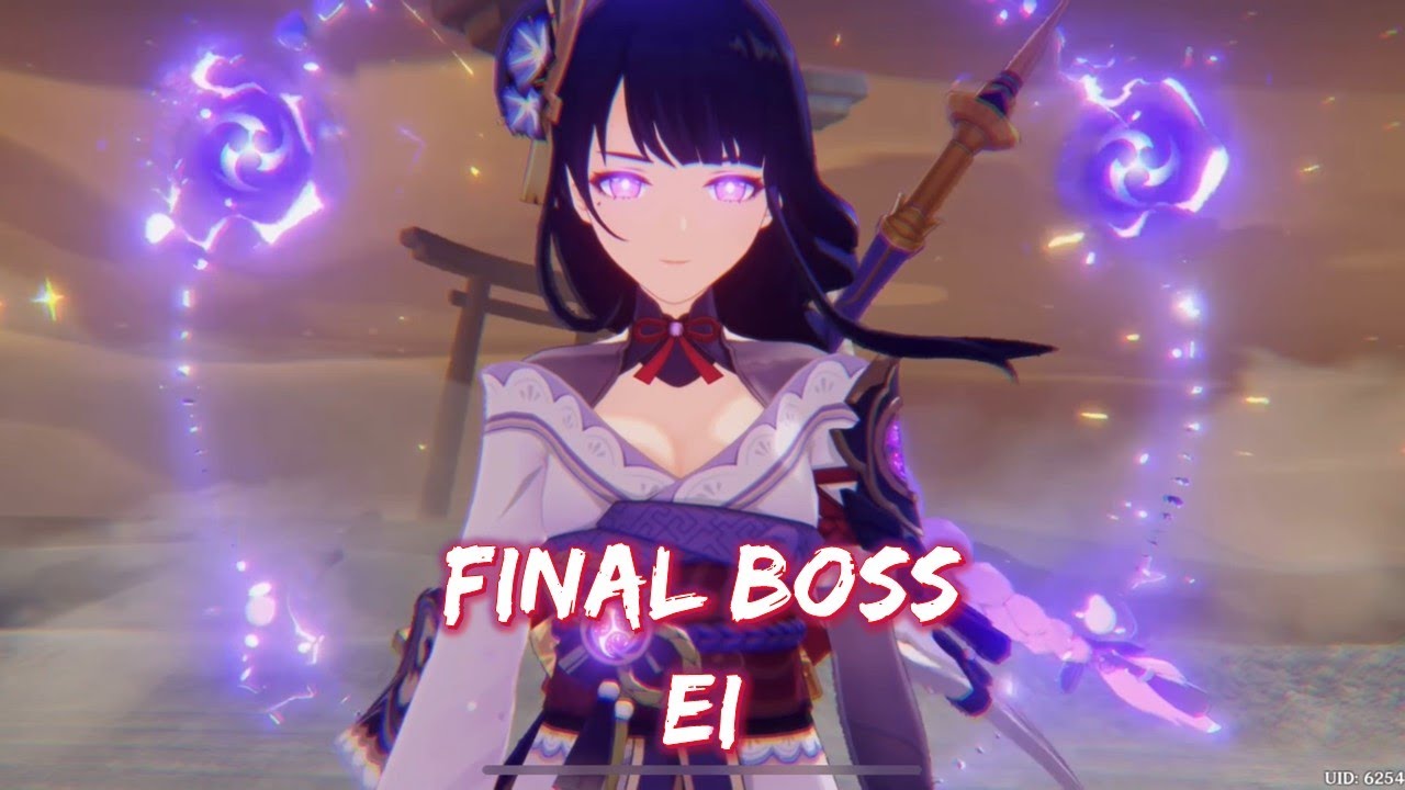 Ei Final boss fight! Genshin Impact Inazuma walkthrough part 11 FINALE ...