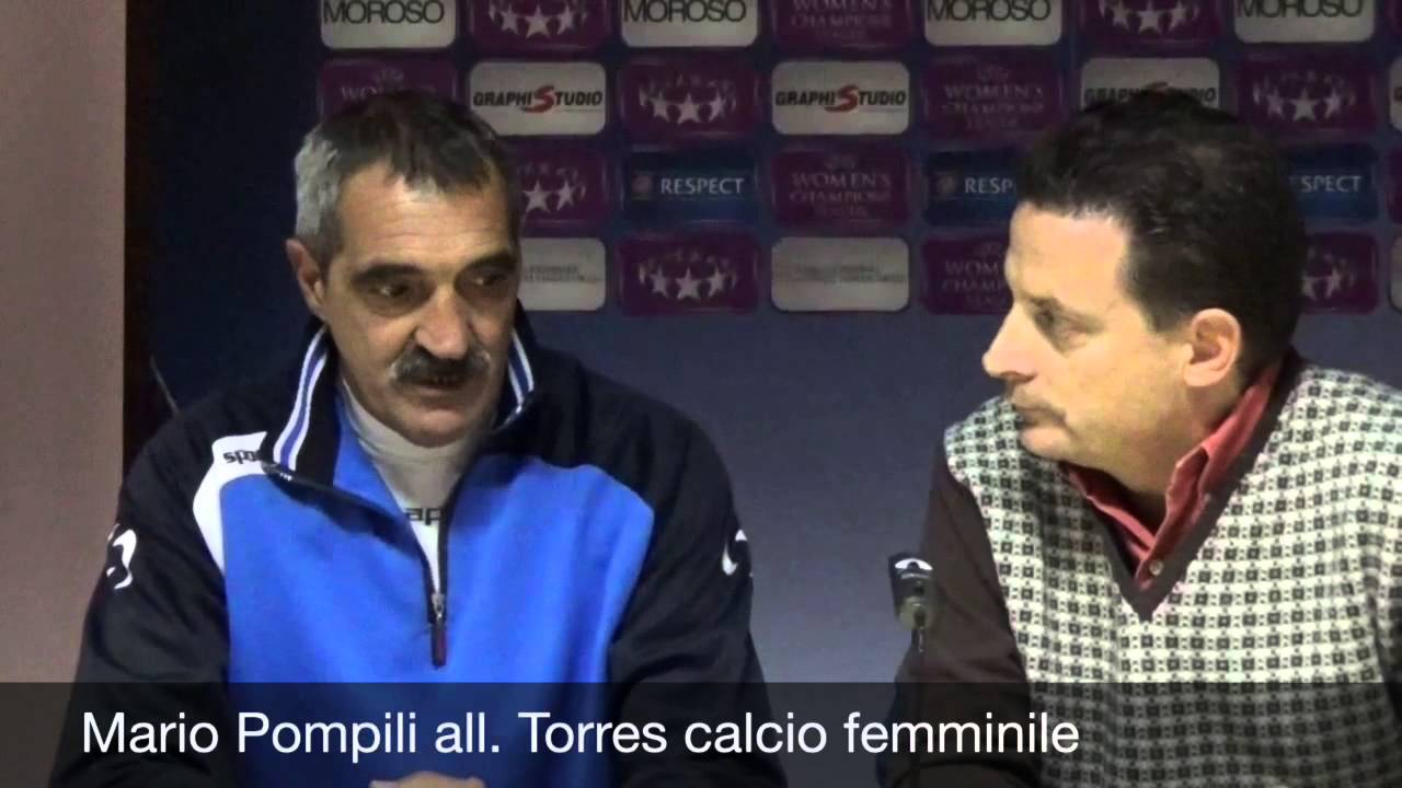 Mario Pompili post Tavagnacco vs Torres 4-0 - YouTube