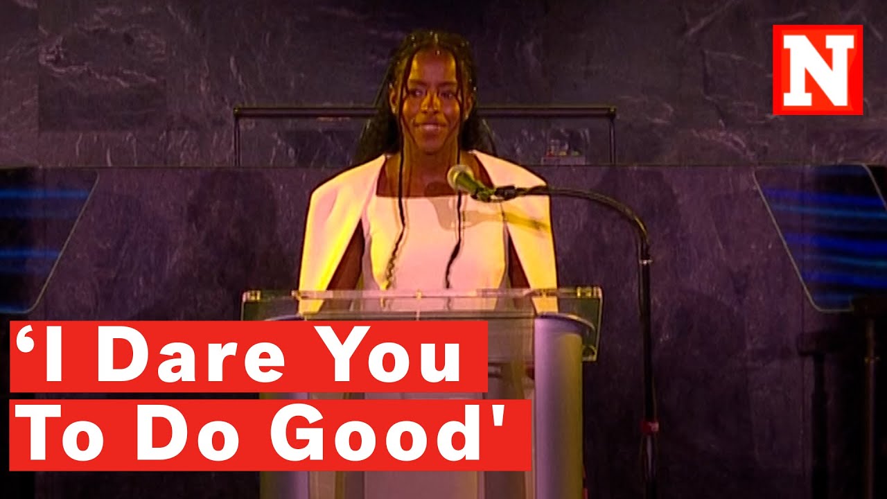 Watch Amanda Gorman's Powerful Climate Poem To UN: 'I Dare You To Do ...