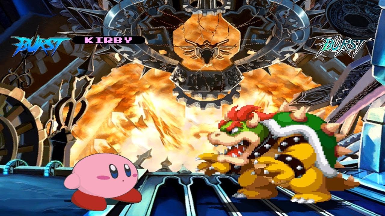 ADD004 MUGEN: Kirby (Me) Vs Bowser - YouTube
