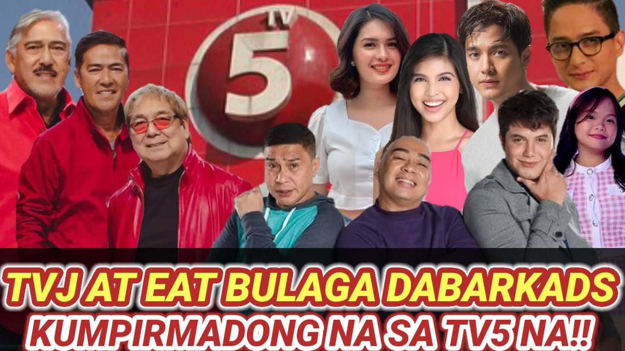 IT'S OFFICIAL:TVJ AT EAT BULAGA DABARKADS NASA TV5 NA !! - YouTube