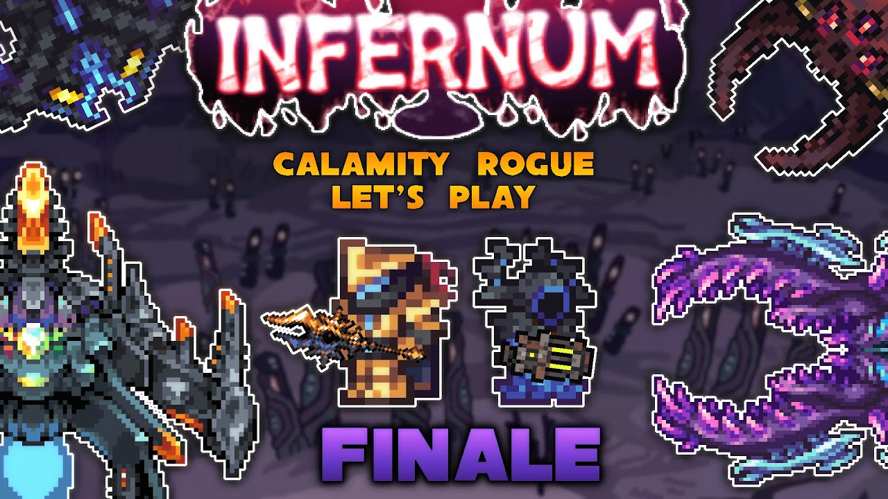 The Endgame is Insane - Terraria Calamity Infernum Rogue Let's Play ...