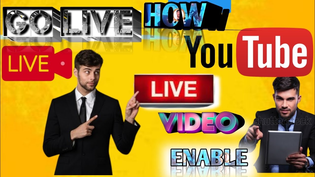 YouTube per live option on ||how to enable live option #live #options ...