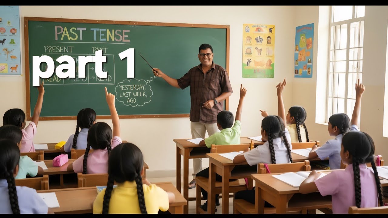 Learn Past Tense - Part 1 - YouTube