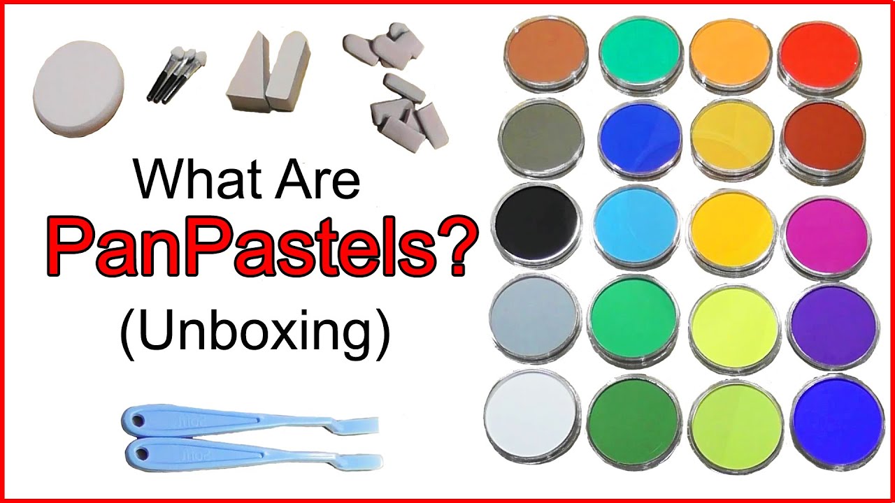 PanPastels Painting Pure Colors Set. What are PanPastels & how to use ...