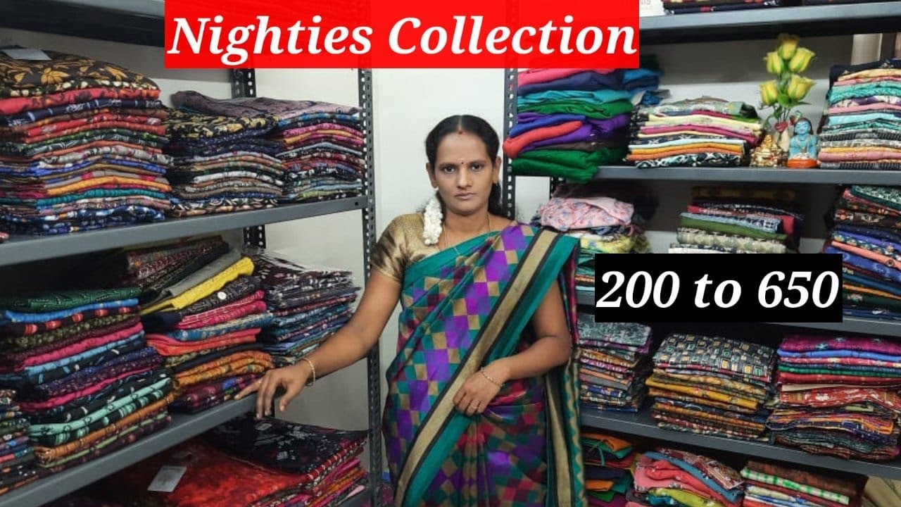 Nighties Collections, Ponnis Nighties, XL Nighties, XXL, Branded ...