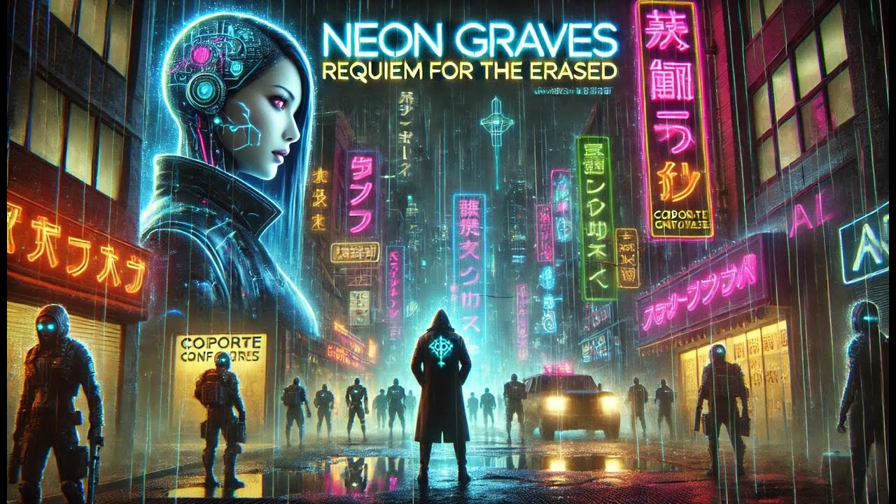Neon Graves: Requiem for the Erased | Cyberpunk Crime Stories - YouTube