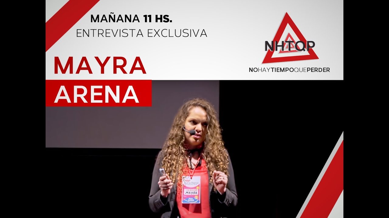 Entrevista a Mayra Arena en No hay Tiempo que Perder - YouTube