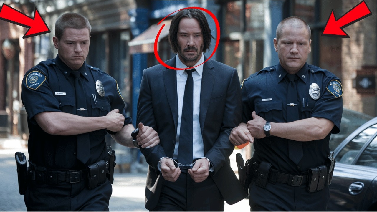 Keanu Reeves is arrested for no reason, but the police are shocked to ...