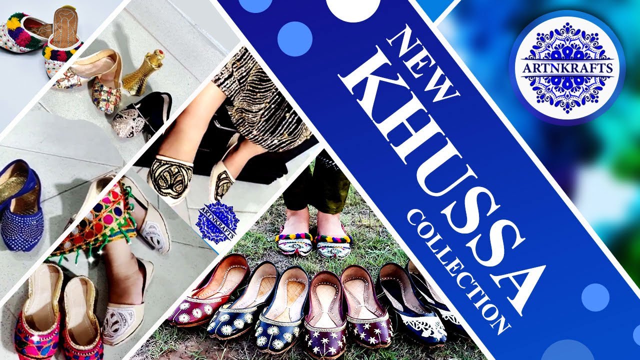 Latest Khussa Collection | Stylish New Khussa Design | Art N Krafts ...