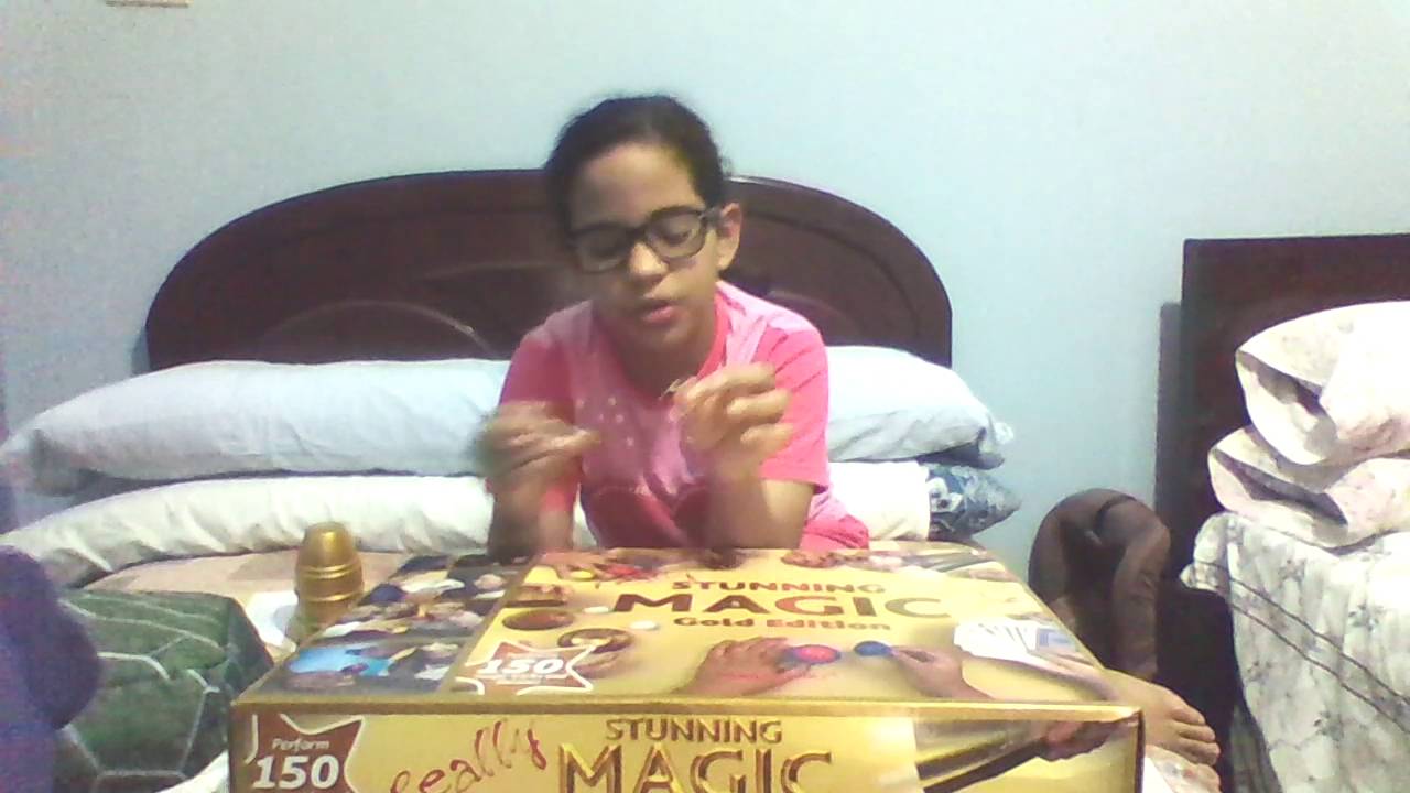 my stunning gold addition magic box - YouTube