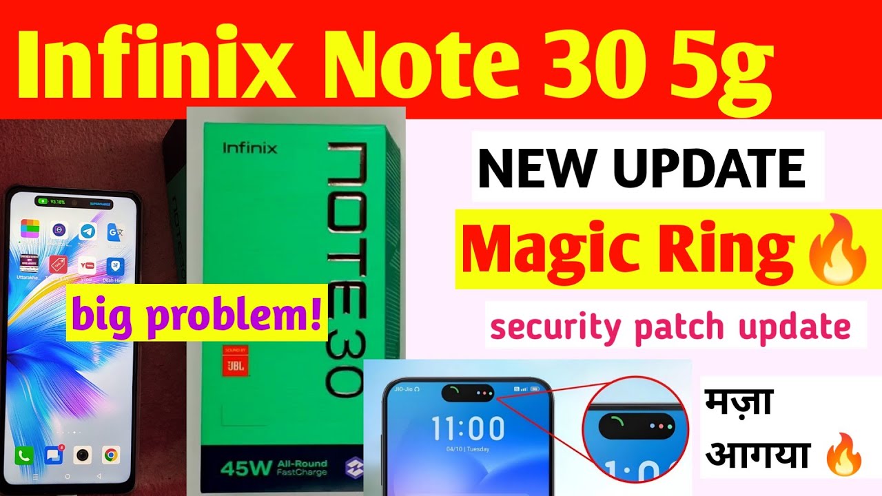 How To Use Magic Ring in Infinix Smartphones | Infinix Note 30 5g New ...