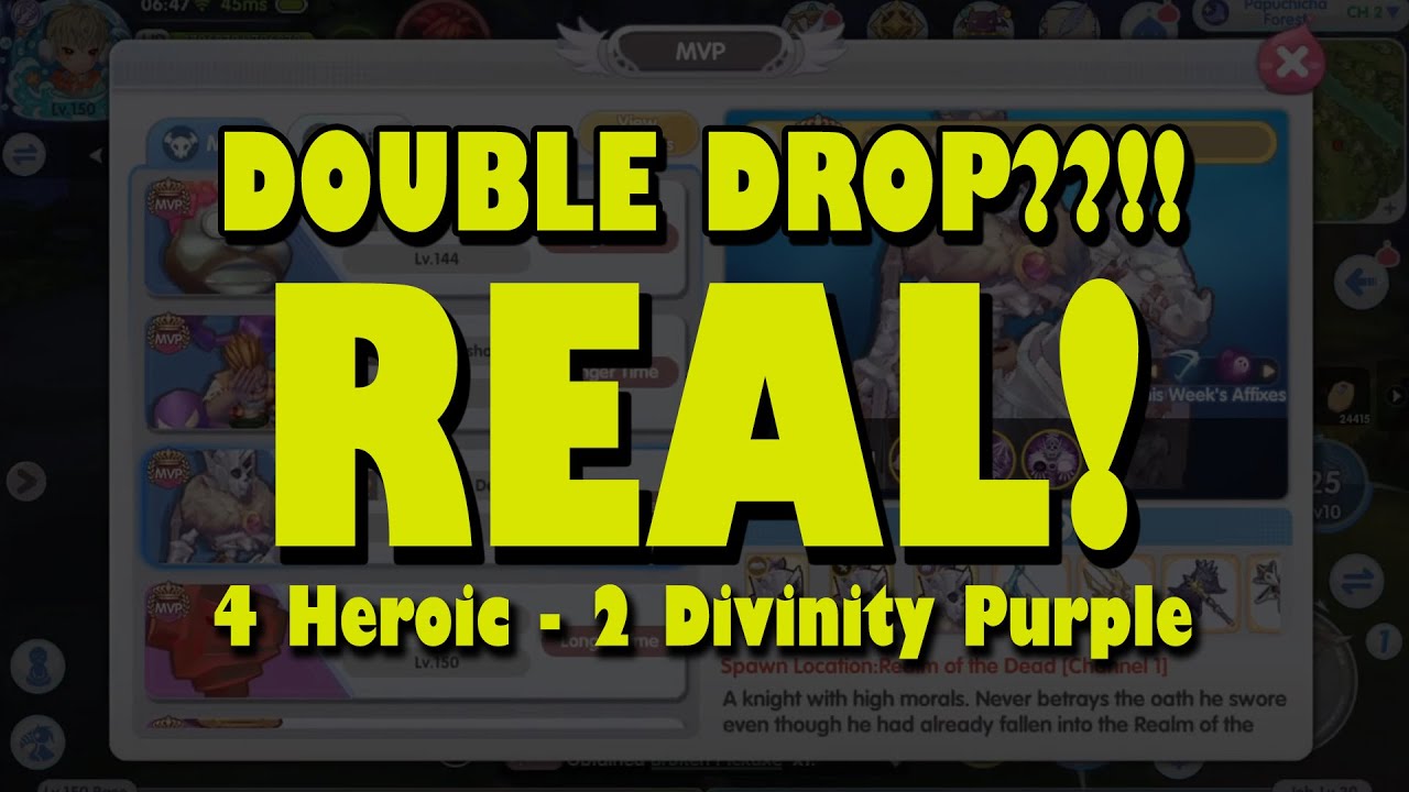 Double Drop, But..... [Ragnarok X Next Generation] - YouTube